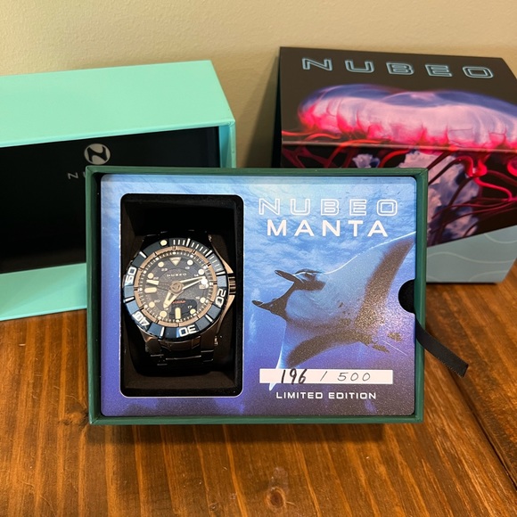 manta | Accessories | Nwt Limited Edition Mens Manta Watch | Poshmark